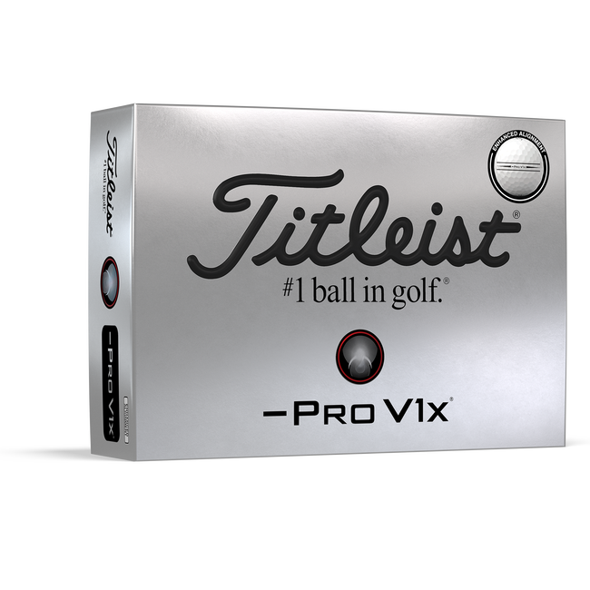 Pro V1x Left Dash AIM Enhanced - Titleist